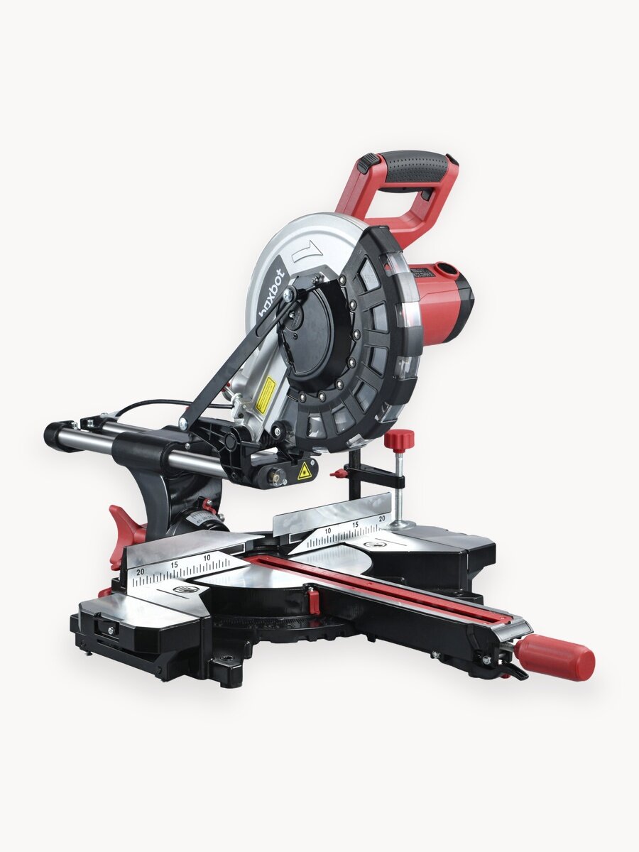 Торцовочная пила Boxbot CMS-2000-255SL, 2000 Вт, с протяжкой, 255 мм, лазер