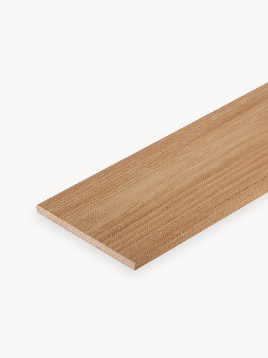 Доборная планка 120х8х2070 мм финишпленка дуб сторсанд янтарный (1 шт.)