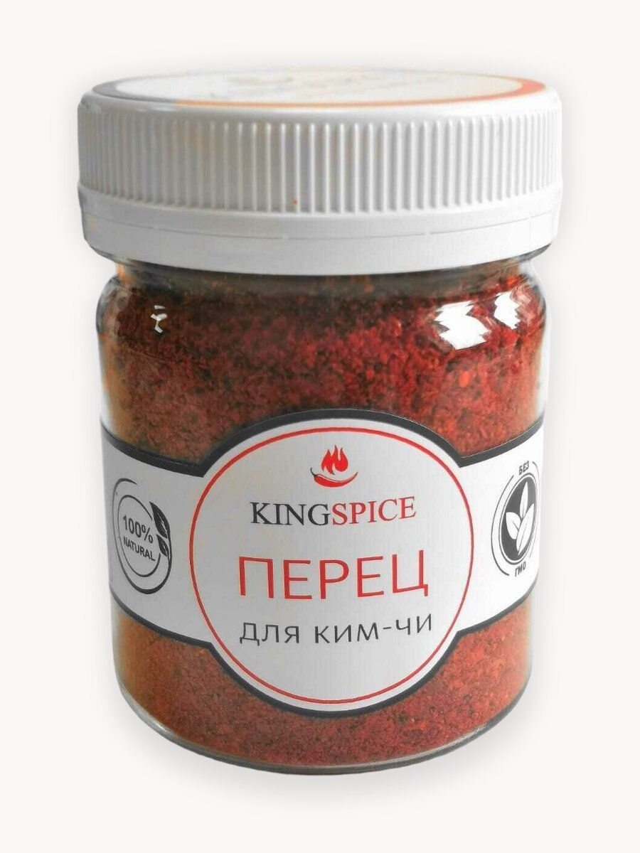 Перец для Кимчи KINGSPICE Кочукару, без семян, дробленый, 100 гр