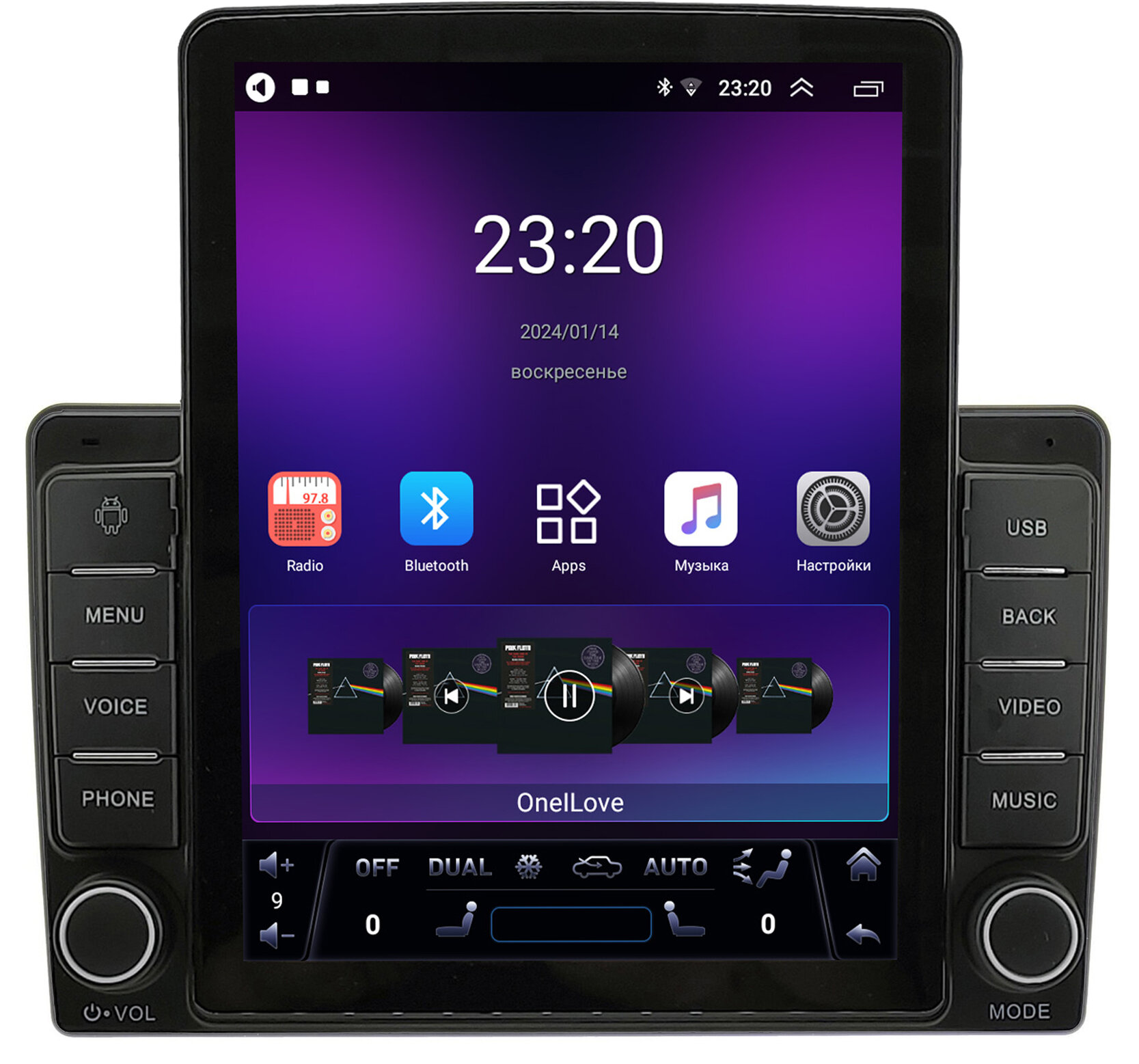 Штатная магнитола Canbox GTR095-9-738 Nissan Serena 3 (C25) 2005-2012 (авто без монитора) Android 10 (QLed, 4/64, DSP, CarPlay)