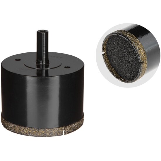 Коронка алмазная Gepard d 68мм керамогранит (GP2077-68) (сверло алмазное трубчатое по керамограниту)