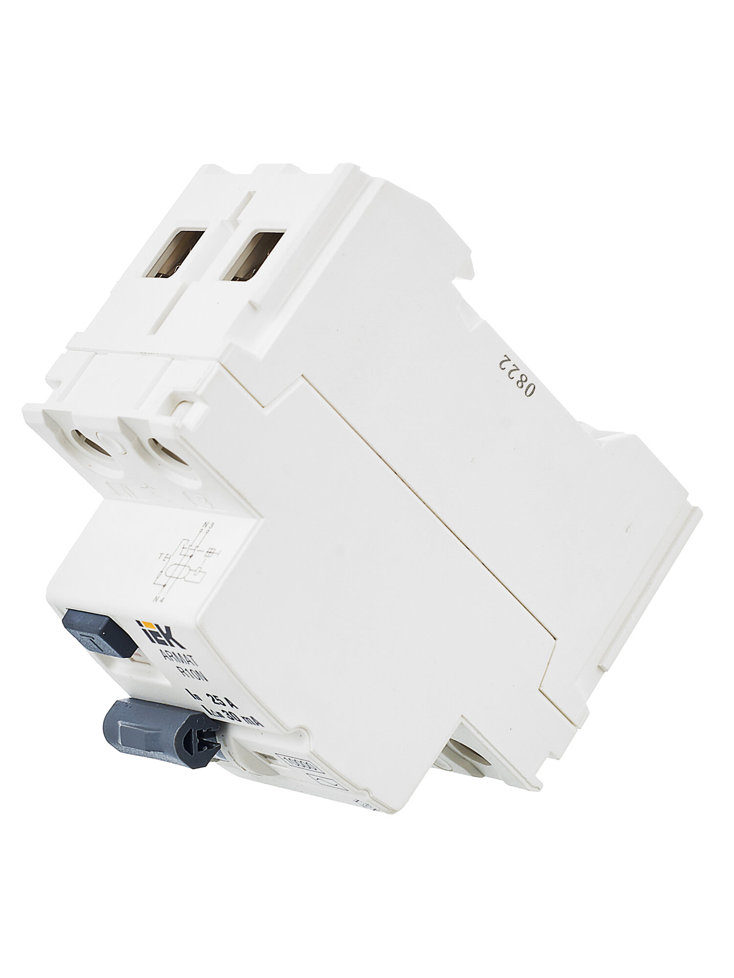 ARMAT Выключатель дифференциального тока R10N 2P 25А 10мА тип AC IEK