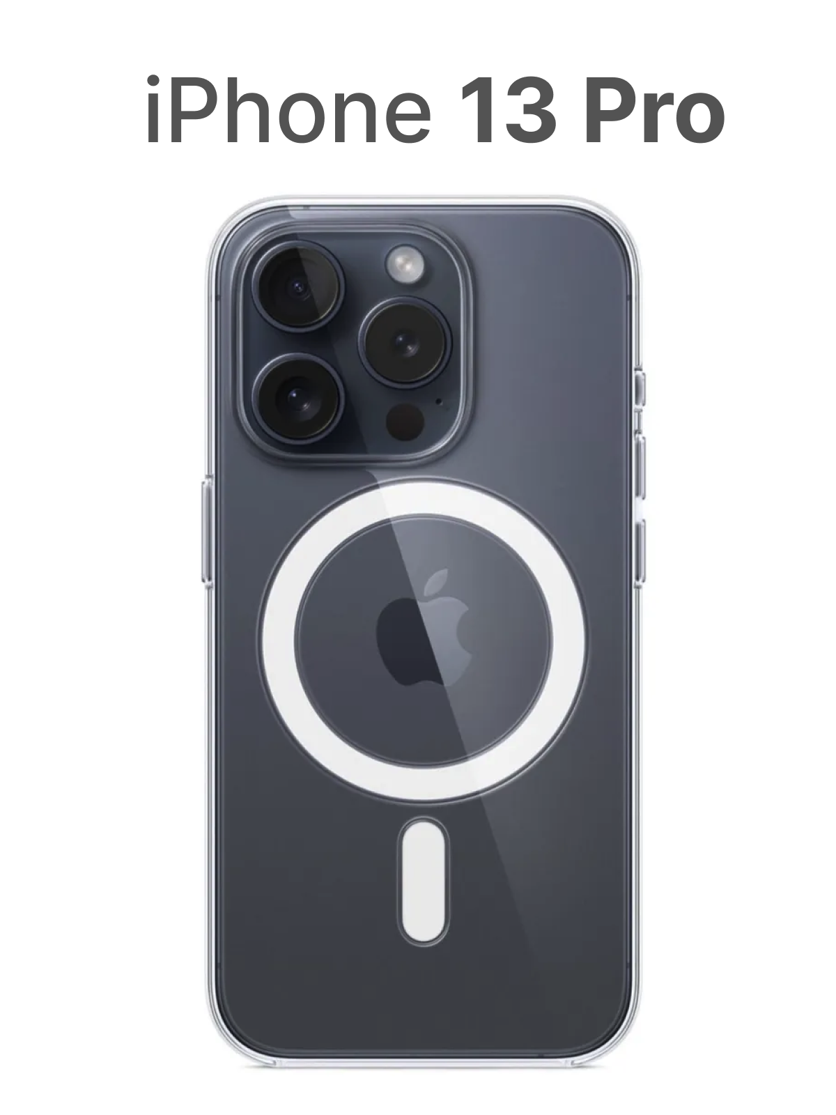 Чехол на Айфон 13 Про / Чехол на iPhone 13 Pro прозрачный силиконовый