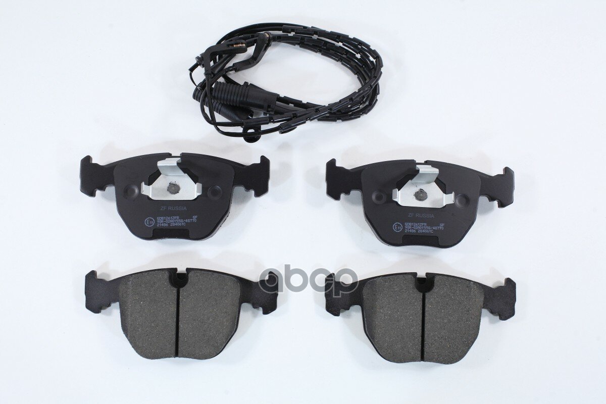 Колодки торм. пер. ZF Russia арт. GDB1261ZFR