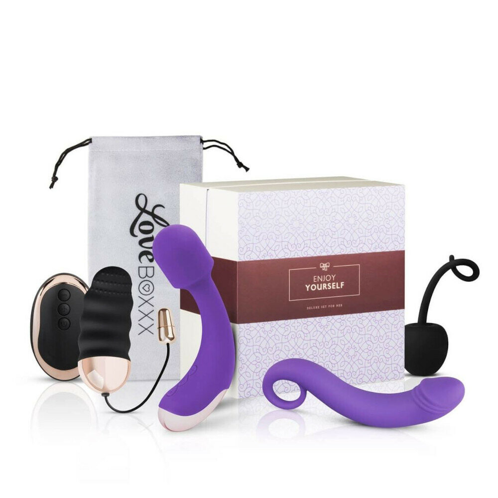 Набор для неё LoveBoxxx Solo Box Women / Секс-игрушки 18+ / Интимные товары для взрослых 18 плюс / Интим игрушки для секса 18 + / Эротические игрушки для взрослых