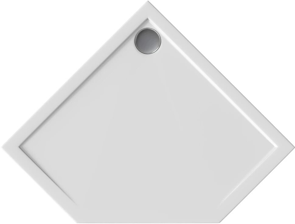 Душевой поддон из литьевого мрамора 90x90 см Good Door Пента ЛП00010