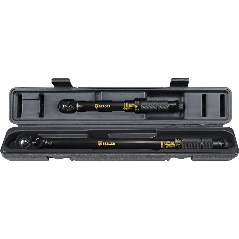 Набор динамометрических ключей, 2 предмета Berger BG BG2163 1/2 28-210Nm+1/4 5-25Nm