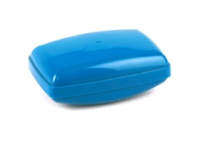 Мыльница пластиковая, закрытая, с плотной крышкой - для хранения открытого куска мыла в дорожных условиях.