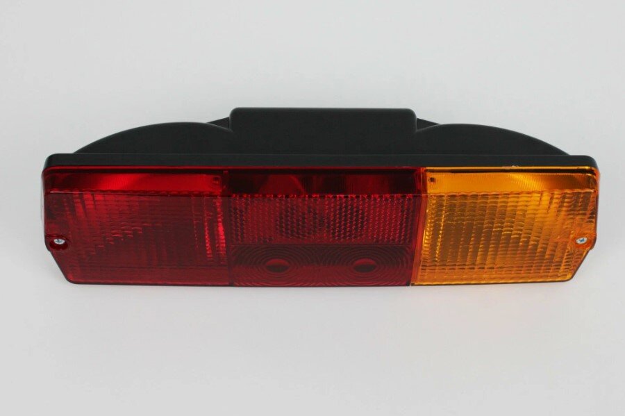 Фонарь задний для а/м ГАЗ-3307, КАМАЗ, МАЗ универсальный, левый б/л (2 болта) "ТехАвтоСвет"
