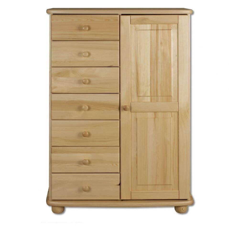 Комод Форест 145 (7 ящиков) рианна из сосны 90x45x125