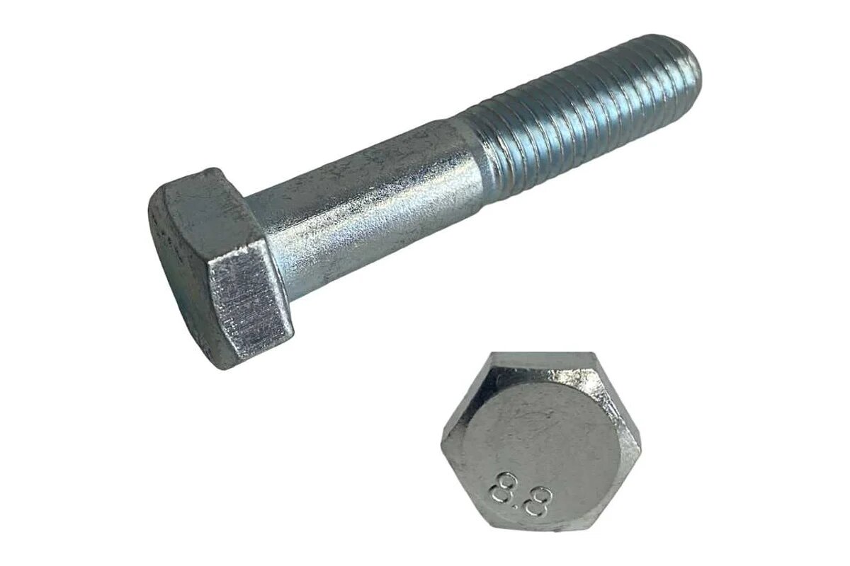 Болта 23 высокопрочный болт DIN931 М10x45 к. п.8.8 оцинкованный, 10 шт, код A02001004532028