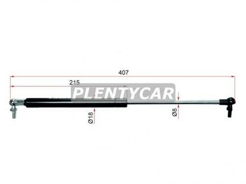 Амортизатор капота nissan cefiro maxima a32 laurel c34 Sat ST6547040U10 Nissan: 65470-40U10 65470-40U00