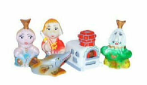 Игровой Набор Кудесники По щучьему велению (5шт, пластизоль, в пакете, от 3 лет) СИ-360, (ЗАО ПКФ "Игрушки")
