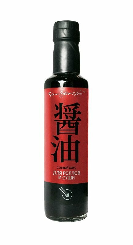 Соус SANBONSAI соевый для Роллов и Суши /стекло/ 250мл