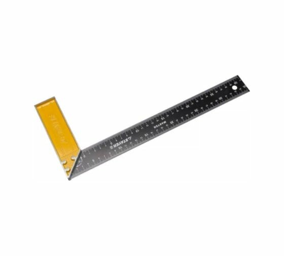 Столярный угольник STAYER 350 мм со стальным полотном