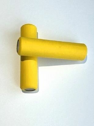 Гантели "Бой с тенью", неразборные, виниловая рукоятка, 0,66кг, 2шт