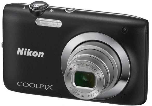 NIKON Фотоаппарат Nikon Coolpix S2600, черный