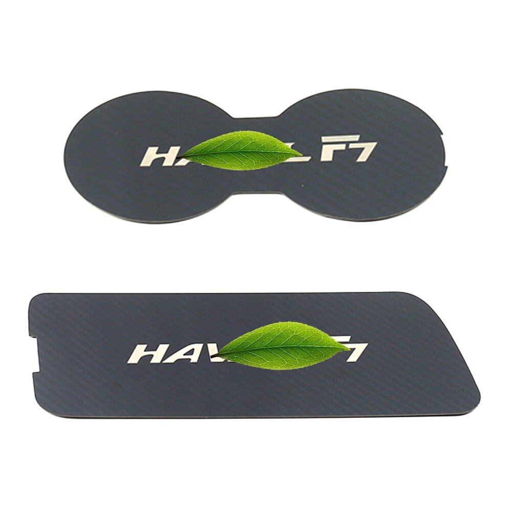 Для Haval F7 2018-2023 панель переключения передач, держатель для чашки с водой, коврик из нержавеющей стали, коробка для хранения центральной консоли, коврик AB CarbonFiber Color