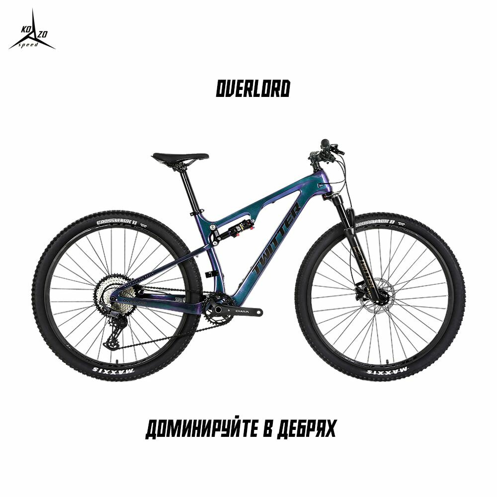 Горный велосипед из углеродного волокна Softail OVERLORD SHIMANO DEORE -enj