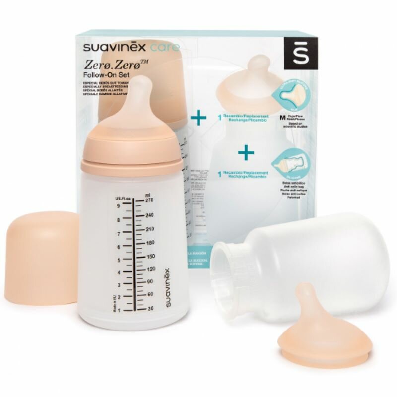 Совинекс Кеа Набор (Бутылка Антиколиковая Зерозеро 270Мл+Силиконовая Соска)