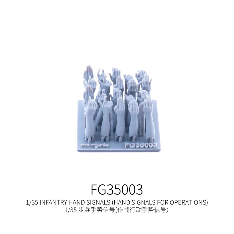 Galaxy 3D Печатные Детали Ручные Сигналы для Модели 1/35 FG35003