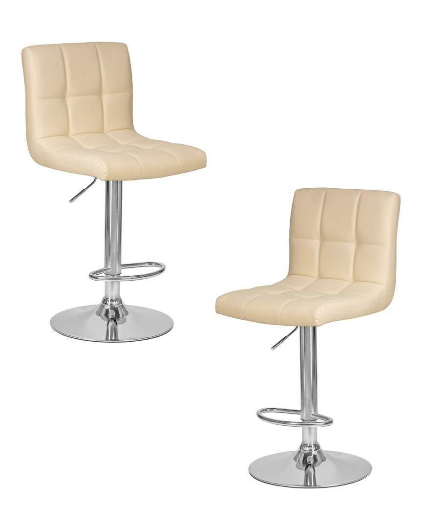 Стул барный DOBRIN Набор 2 шт Стул барный DOBRIN CANDY, кремовый арт. LM-5006-N_CH-M_EL-cream