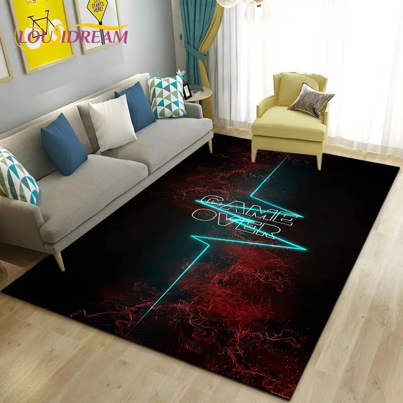 Коврик игровой 60x90 см, бирюзовый, LOUSIDREAM