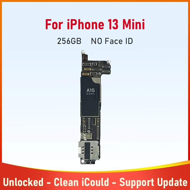 Полностью протестированная материнская плата для iPhone 13 13 Pro 13 Pro Max, 13Mini 256g No Face