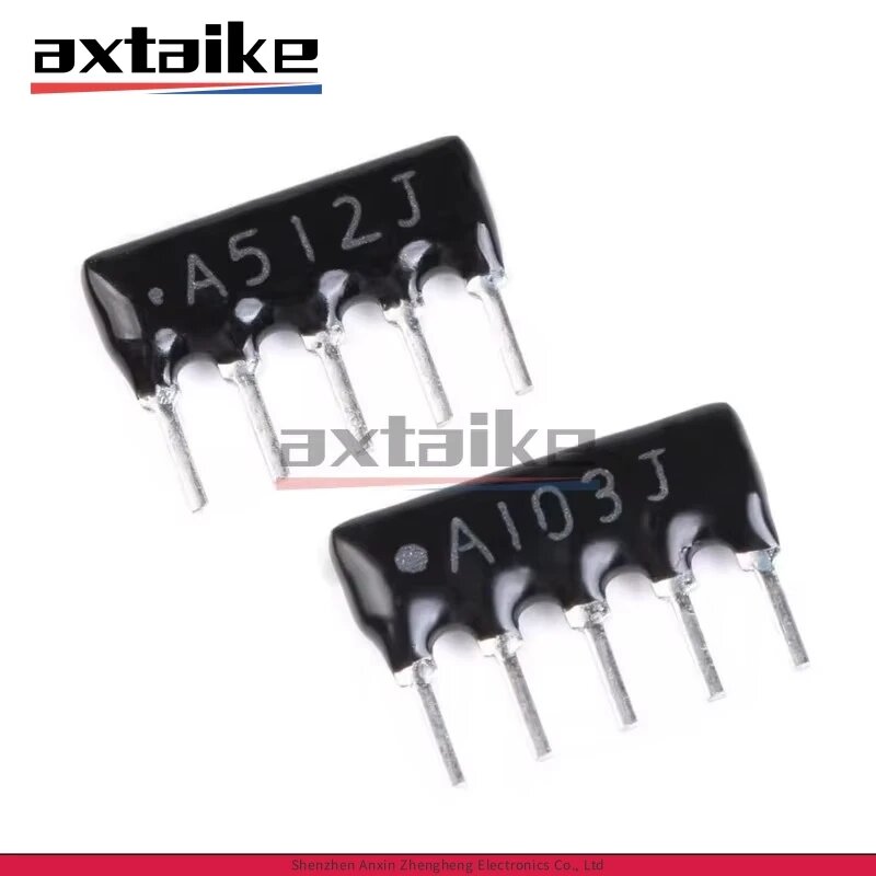 Резисторы Axtaike 10 шт, сопротивление 5A103J-10K