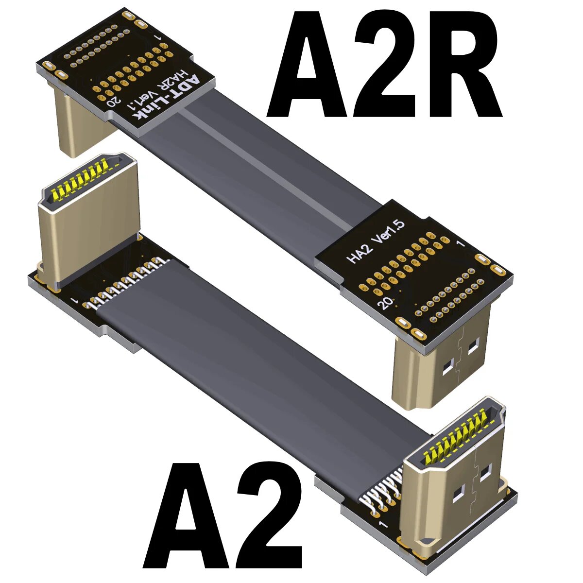 ADTLink HDMI 2.0 A2-A2R, 5cm