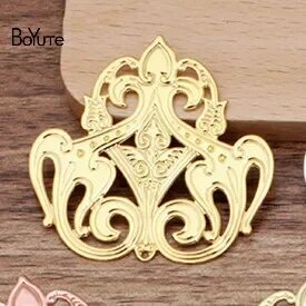 Декоративная латунная пластина BOYUTE, Gold Plated