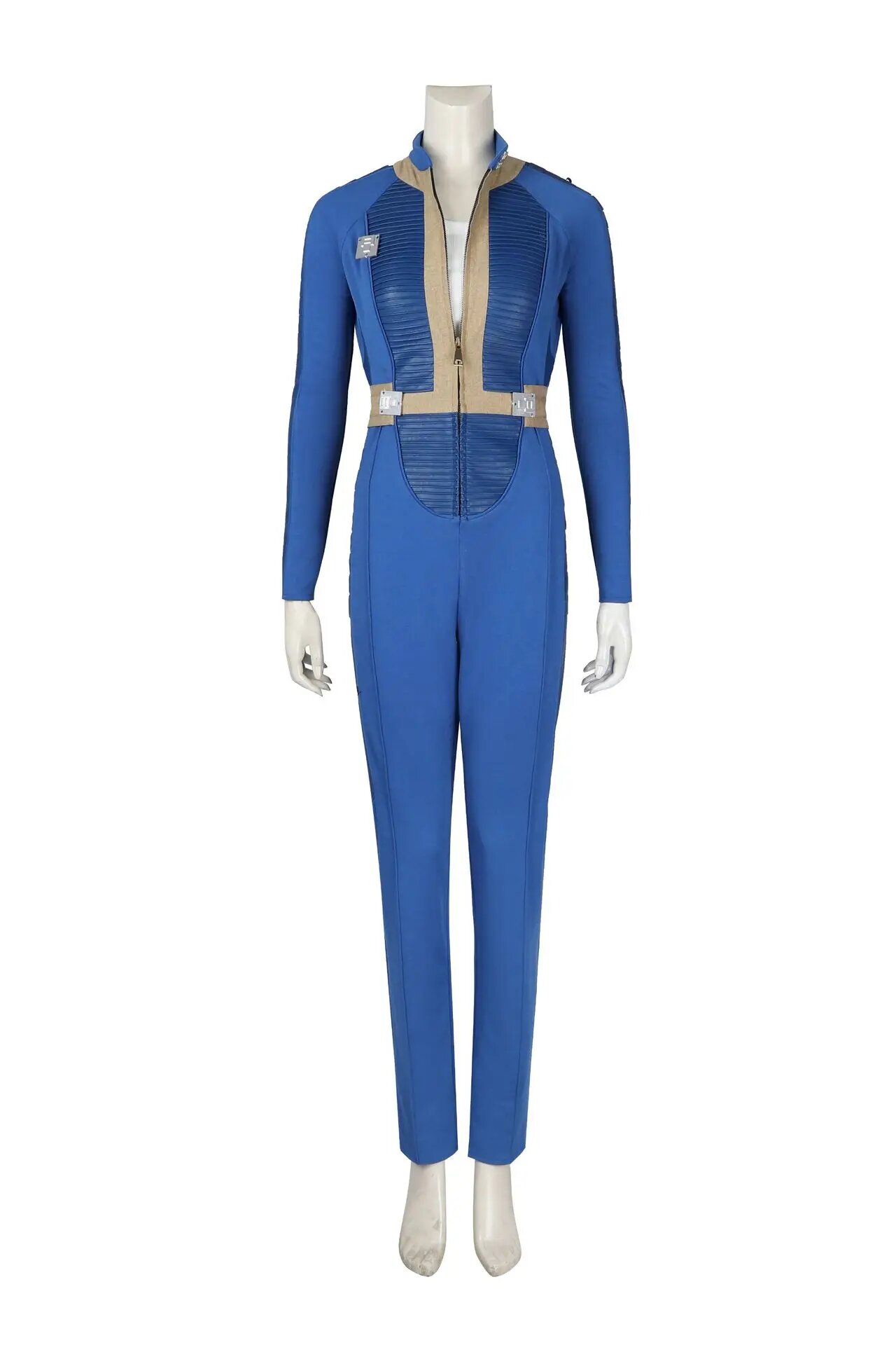 Косплей костюм Люси IBEASEN Синий, М, Women Jumpsuit