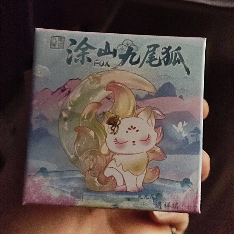 Фигурки лис Tushan Kawaii набор из 12 штук