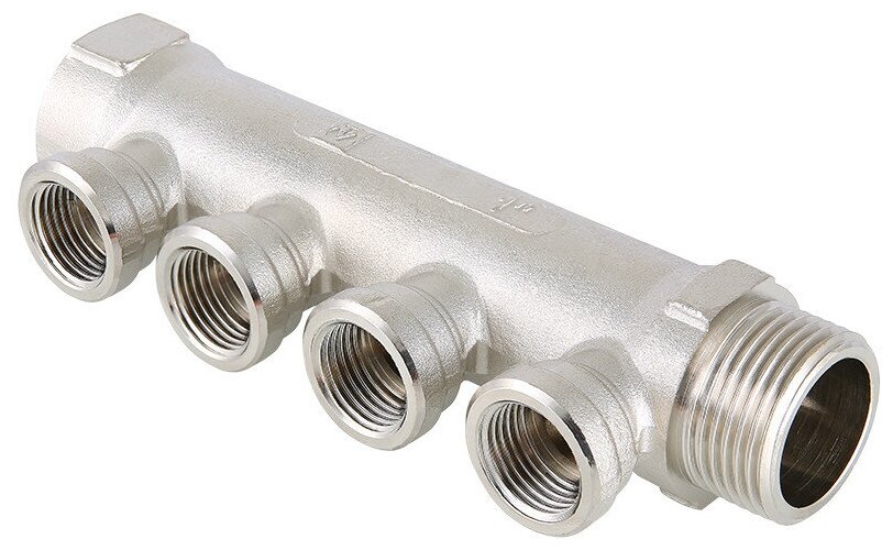 Коллектор на 4 выхода 1"x1/2"с внутр. р. Valtec арт. VTc.550. N.0604