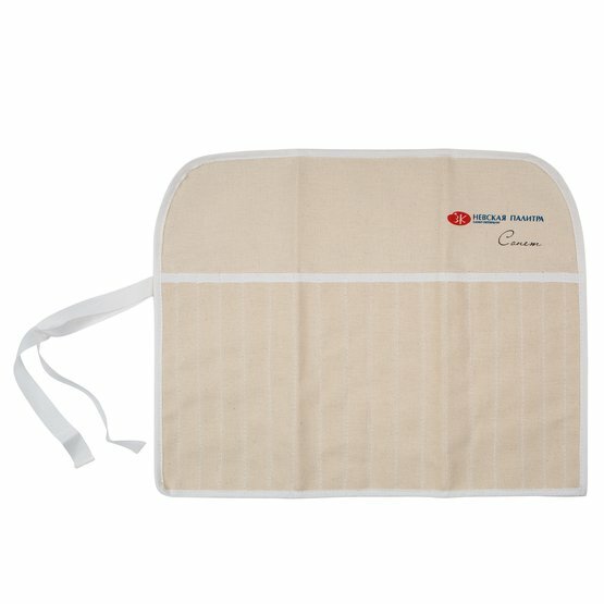 Пенал-скрутка для кистей "Сонет" 100% хлопок, 52х41 см