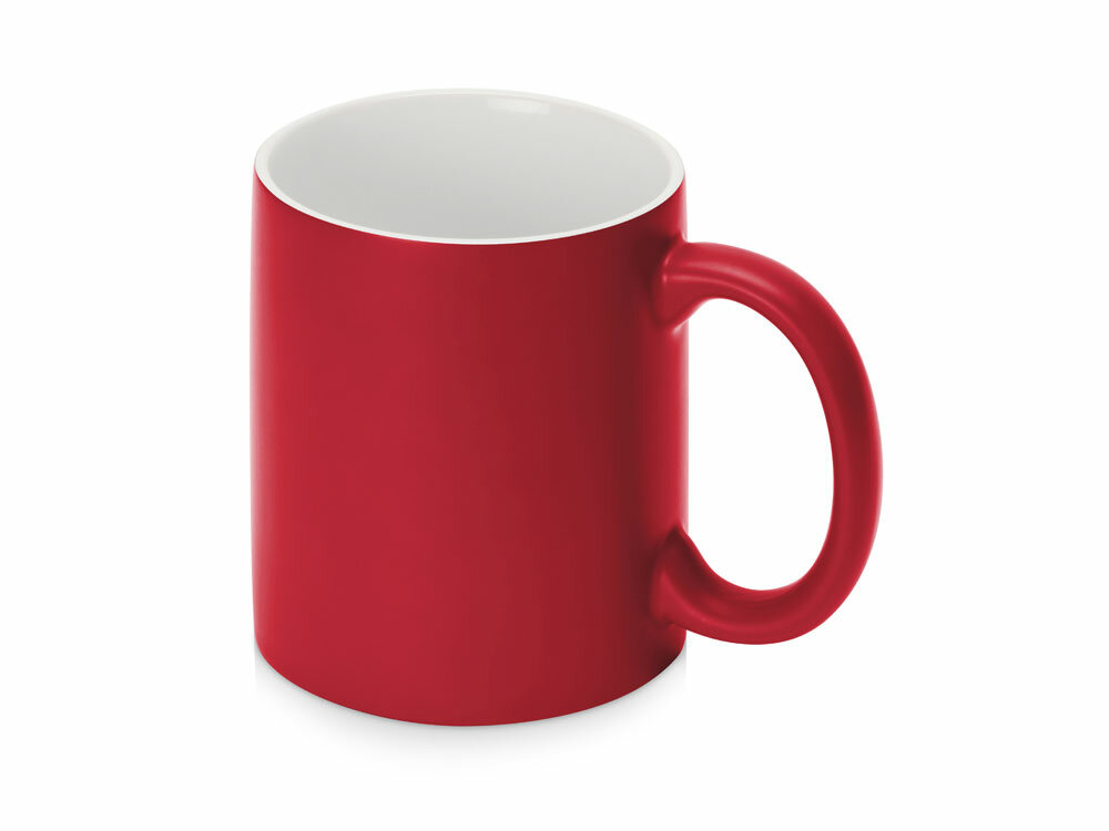 Кружка-хамелеон Oasis "Magic", матовая, 325 мл, цвет красный/белый