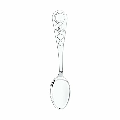 Ложка серебряная детская сувенирная