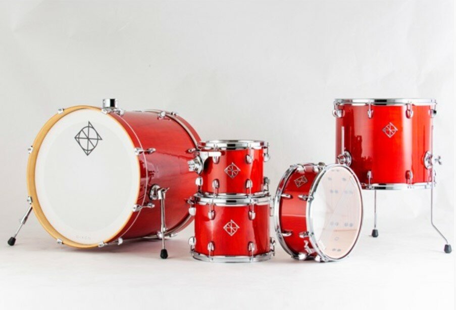 PODFM422AM Fuse Maple Набор барабанов, янтарный цвет, Dixon