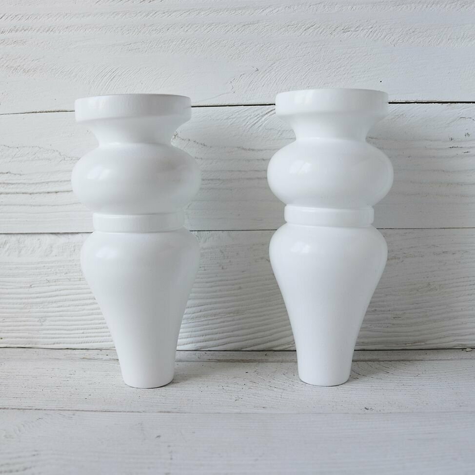 Деревянная ножка / опора для мебели (диванов, шкафов, кресел, тумб) высотой 180 мм (комплект из 4 штук)