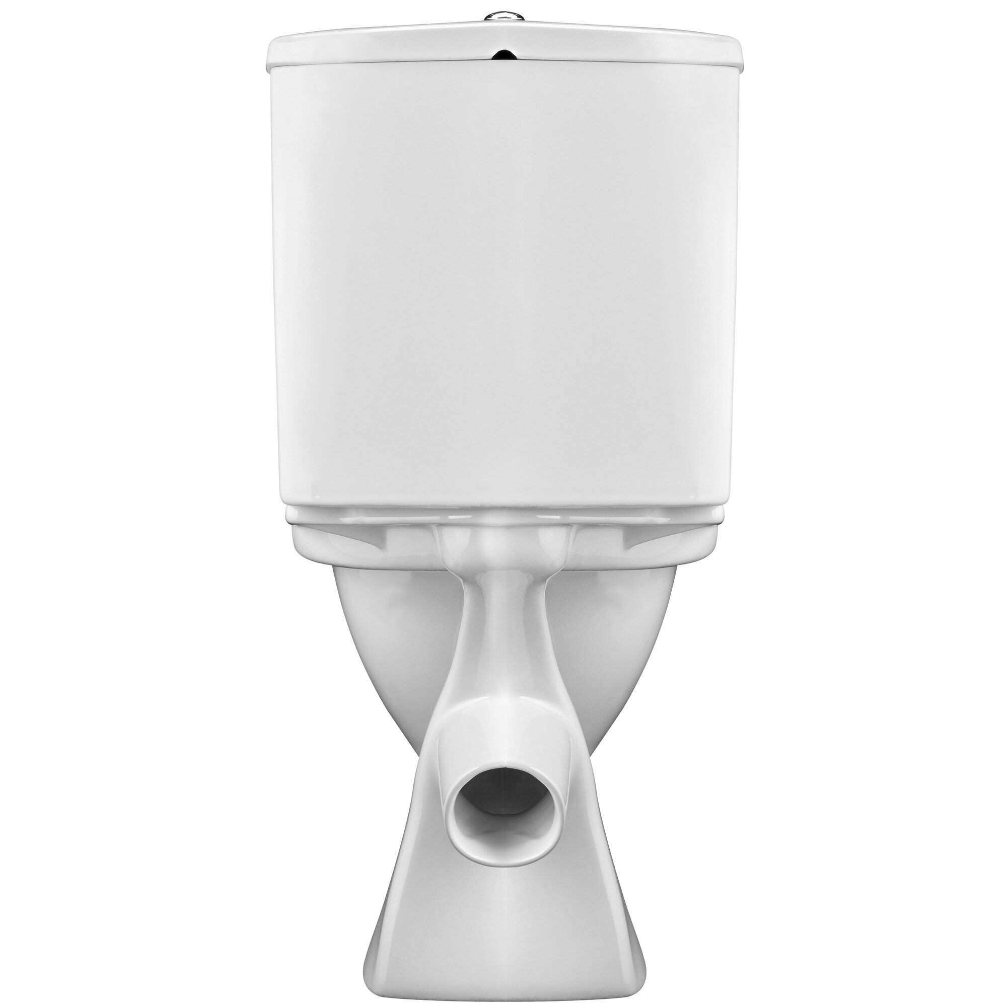 Унитаз-компакт Алькор полипроп с косым выпуском 2 режима антивсплеск белый