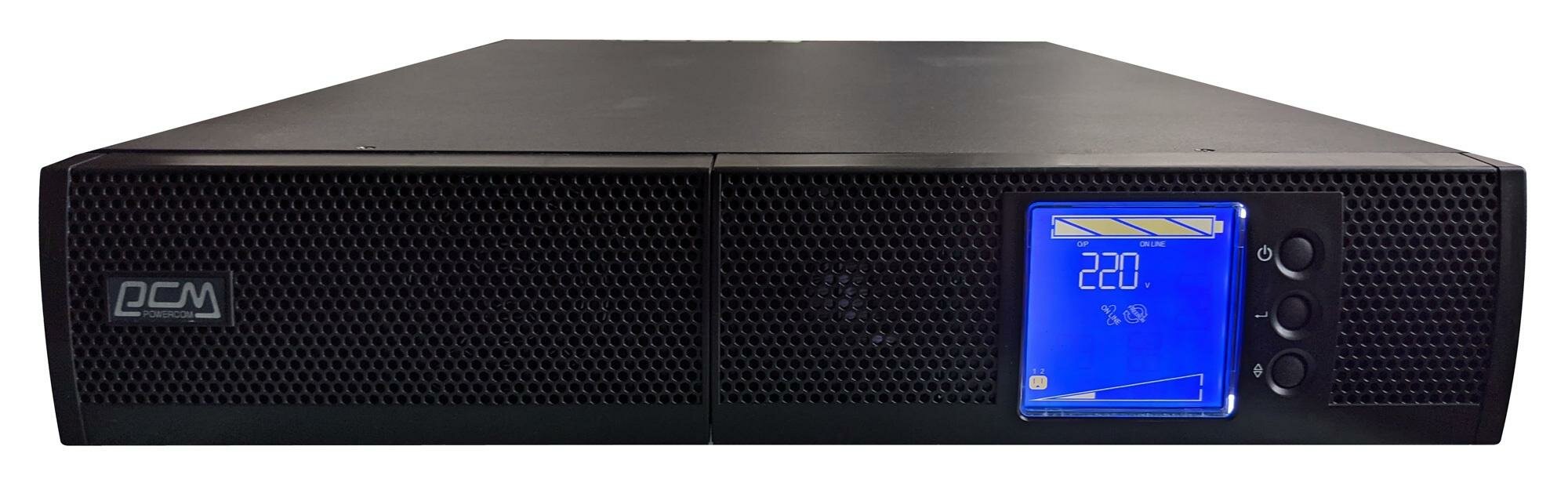 Источник бесперебойного питания POWERCOM Macan SNT-3000 3000Вт 3000ВА, черный