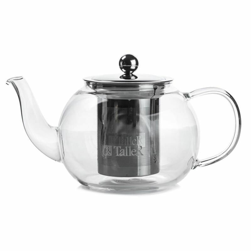 Чайник заварочный TalleR, стекло, 800мл TR-31370