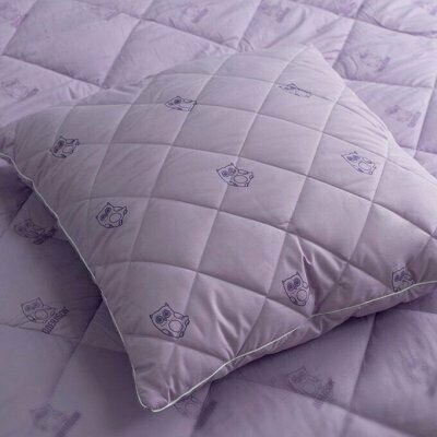 Подушка Сова Фиолетовый 70х70