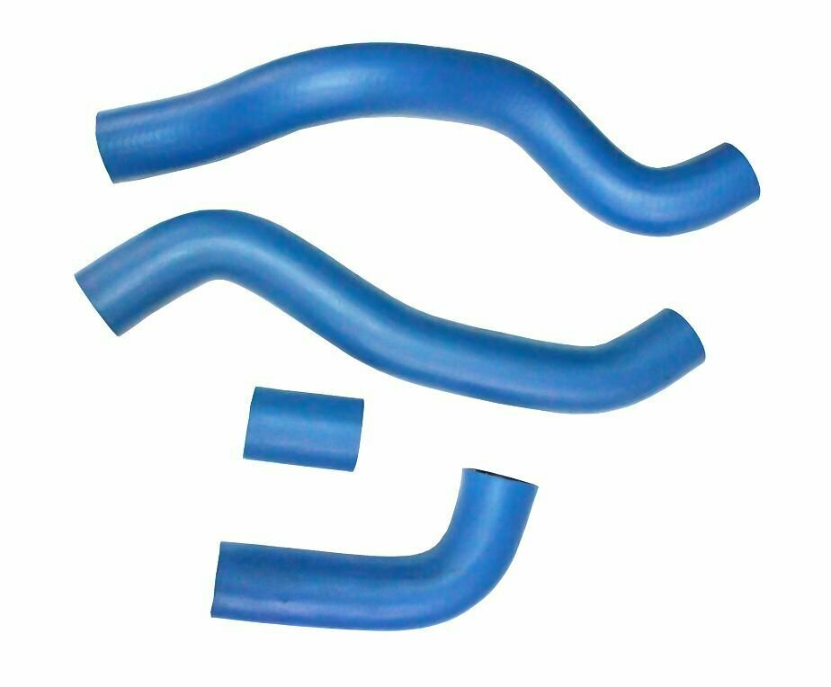 ВАЗ 21082, 2113, 2114, 2115 (инжект.) Силиконовые патрубки радиатора (к-т 4 шт.)