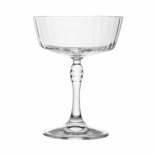 Шампанское-блюдце "Америка 20х", стекло,275мл, диаметр 10,7, высота 14см, прозр.