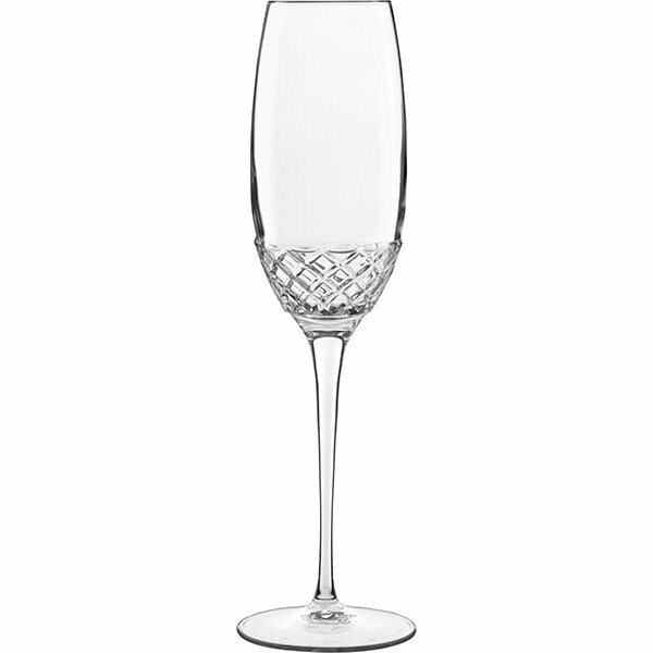 Бокал-флюте "Рома 1960", хр. стекло, 240мл, D-70, H-244мм, прозр.