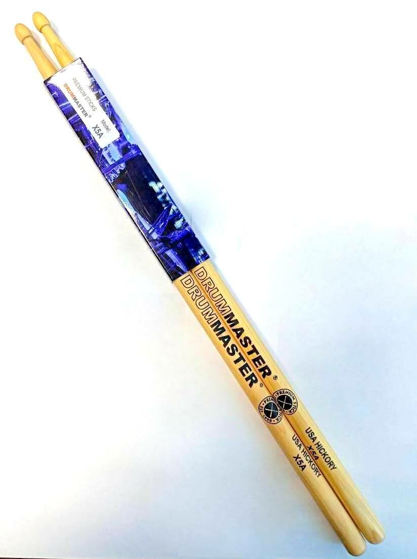 Барабанные палочки DRUMMASTER American Hickory X5A