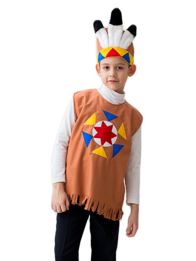 Костюм детский Индеец (122-134)