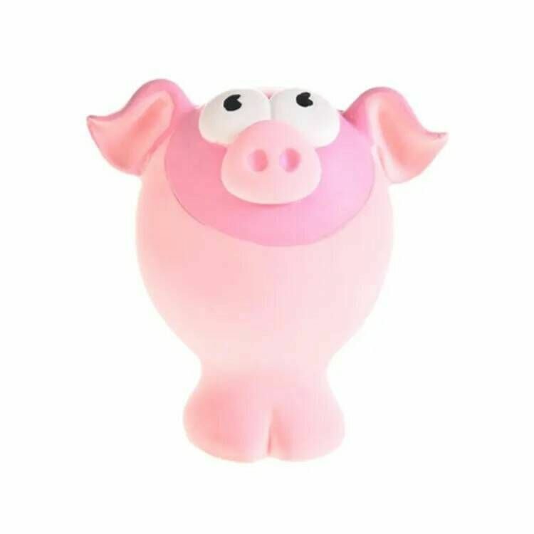HOMEPET Игрушка для собак Bubble, свинка с пищалкой, латекс