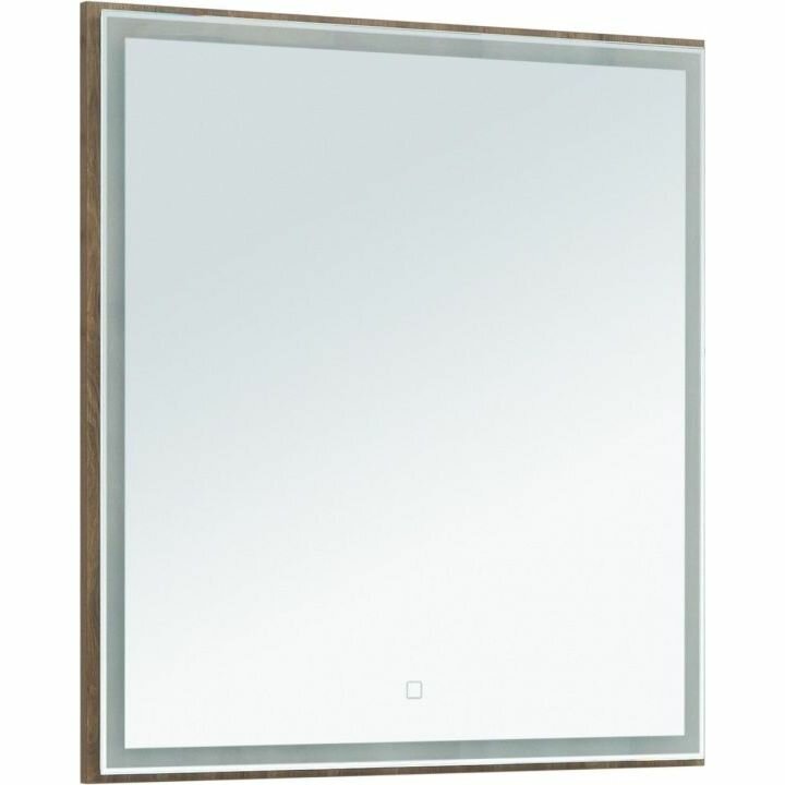 Зеркало Aquanet (Акванет) Nova Lite 75 дуб рустикальный LED 00249513